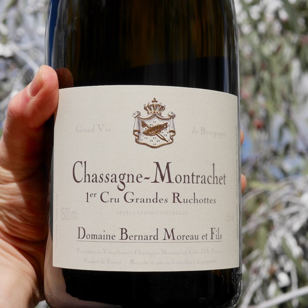 Domaine Bernard Moreau Chassagne-Montrachet 1er Cru 'Grandes Ruchottes ...