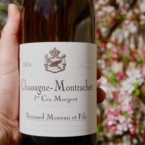Domaine Bernard Moreau Chassagne-Montrachet 1er Cru Morgeot 2015 - WINE ...