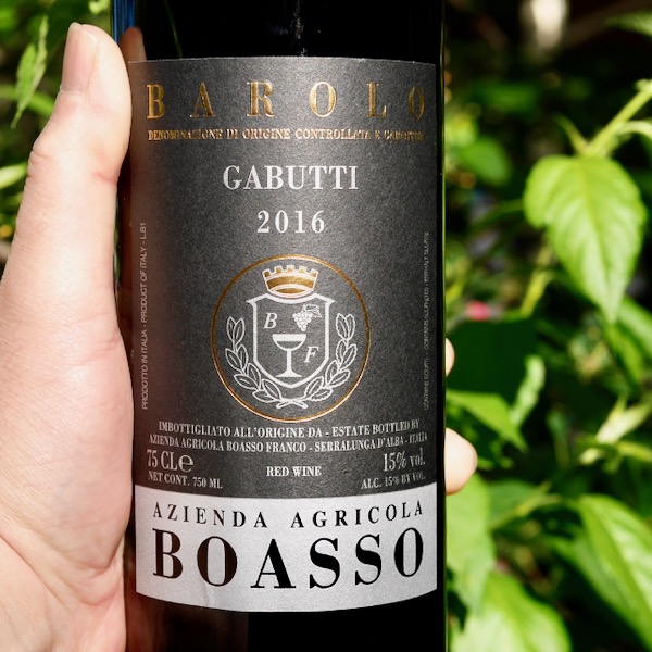 Boasso Barolo 'Gabutti' 2016 - WINE DECODED