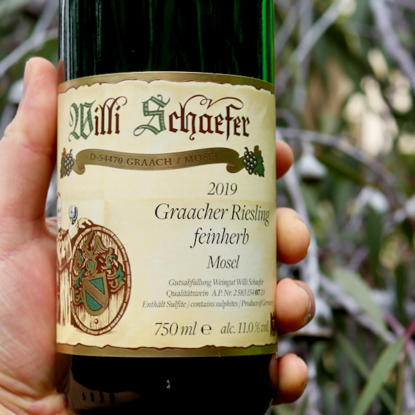 Willi Schaefer Graacher Feinherb Riesling 2019 - WINE DECODED