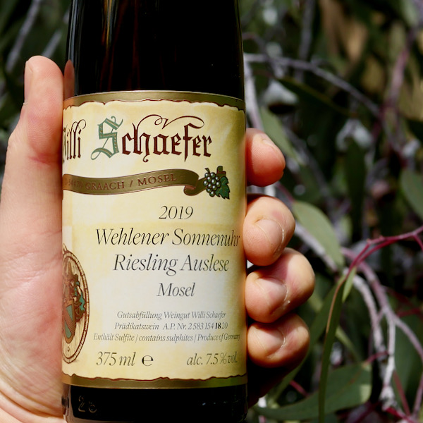 Willi Schaefer Wehlener Sonnenuhr Riesling Auslese HALF 2019 - WINE DECODED