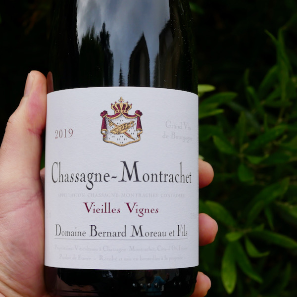 Domaine Bernard Moreau Chassagne-Montrachet Rouge Vielles Vignes 2019 ...