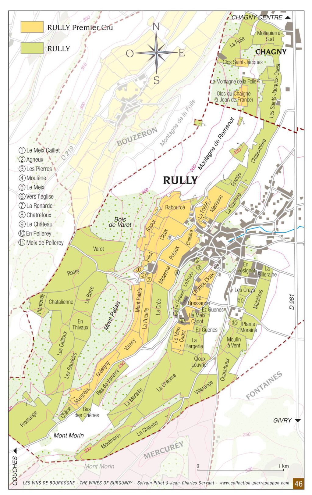 Domaine Vincent Dureuil-Janthial Rully 1er Cru 'Le Meix Cadot' 2019 ...