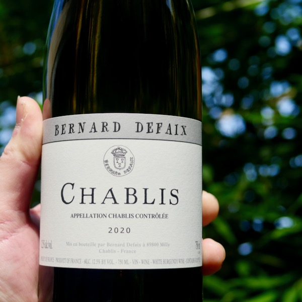 Domaine Bernard Defaix Chablis 2020 - WINE DECODED