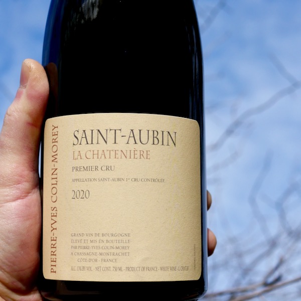 Pierre-Yves Colin-Morey Saint-Aubin 1er Cru 'La Chateniere' 2020 - WINE ...