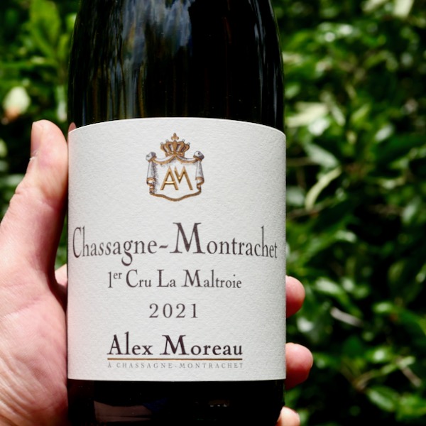 Domaine Alex Moreau Chassagne-Montrachet 1er Cru 'La Maltroie' 2021 ...