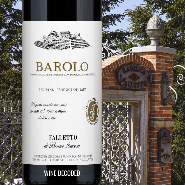 Bruno Giacosa Barolo 2020 - WINE DECODED