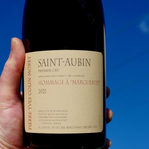 Pierre-Yves Colin-Morey Saint-Aubin 1er Cru Hommage à Marguerite 2021 ...