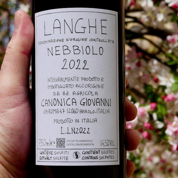 Giovanni Canonica Langhe Nebbiolo 2022 - WINE DECODED