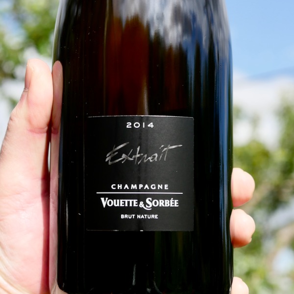 Champagne Vouette et Sorbée Extrait 2014 - WINE DECODED