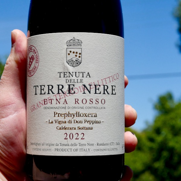 Terre Nere 'Prephylloxera' Etna Rosso D.O.C. The vineyard of Don ...